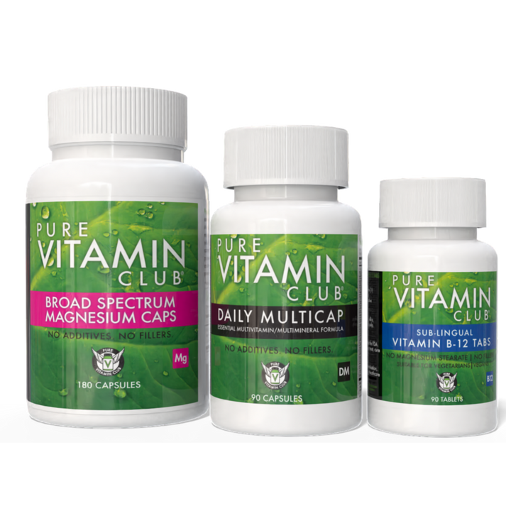 Pure Calm Bundle | Magnesium, Multivitamin & More – Pure Vitamin Club